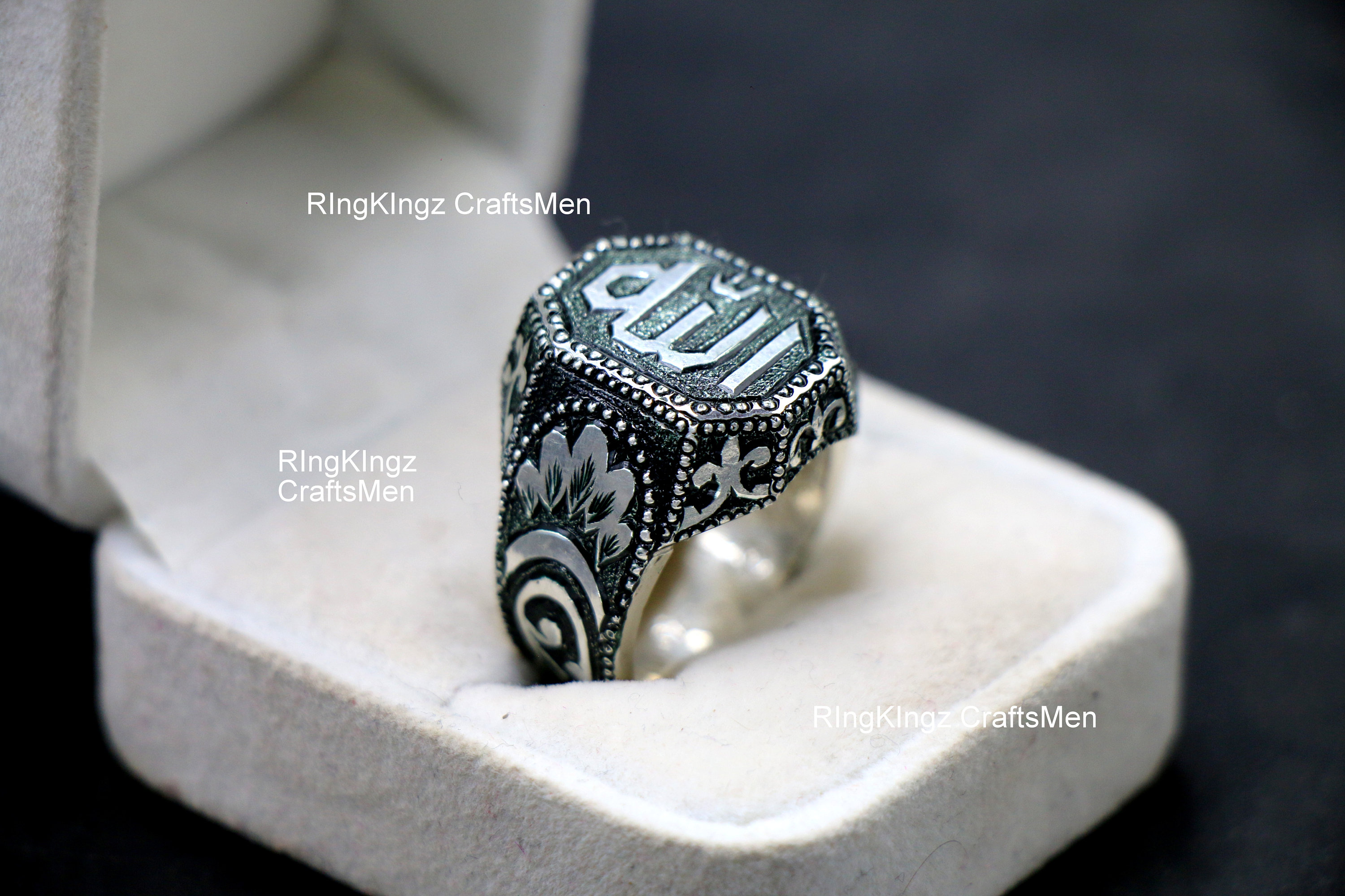 Islamic Talisman Ring for Protection, Nazar Amulet Ring, Esoteric ...