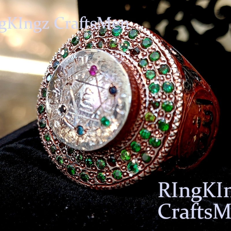 Seal of Solomon Ring - Etsy