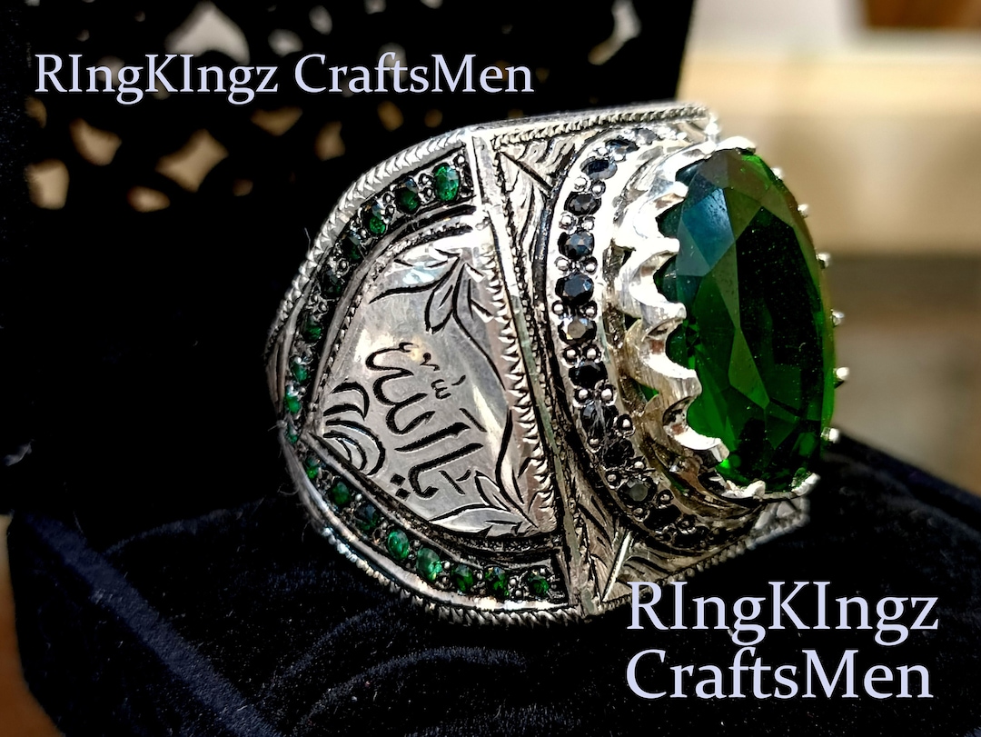 Esoteric Man Rings, Spiritual Protection Rings, Handmade 925 Sterling ...