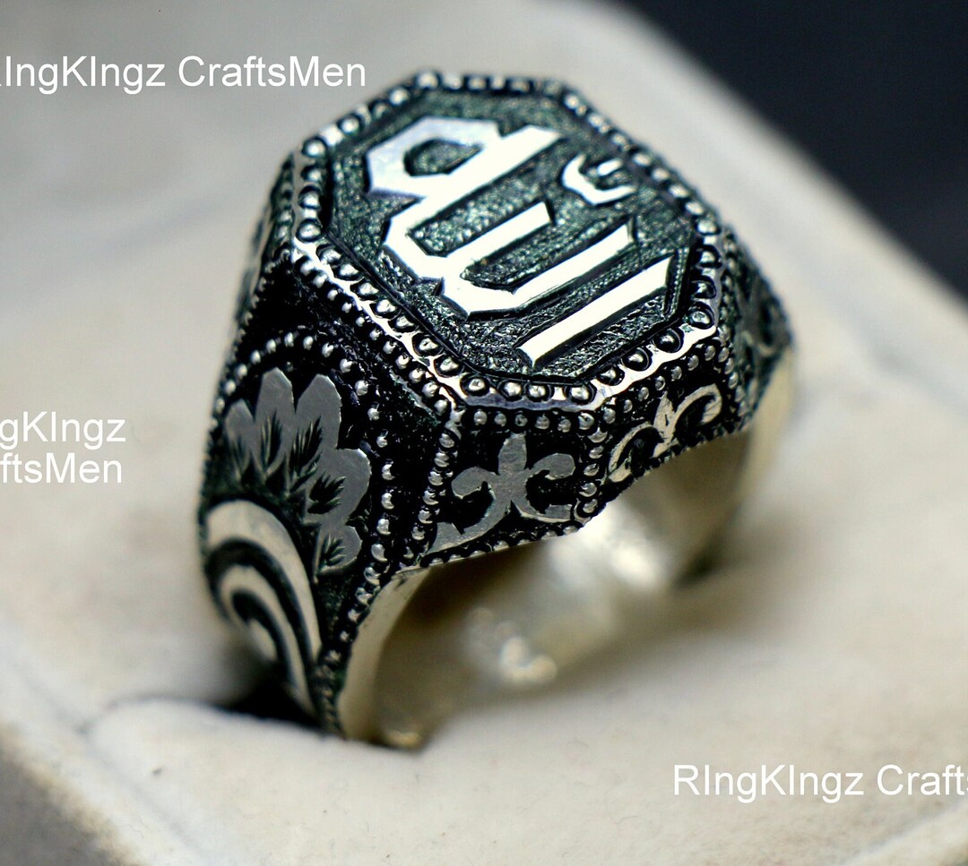 Islamic Talisman Ring for Protection, Nazar Amulet Ring, Esoteric ...