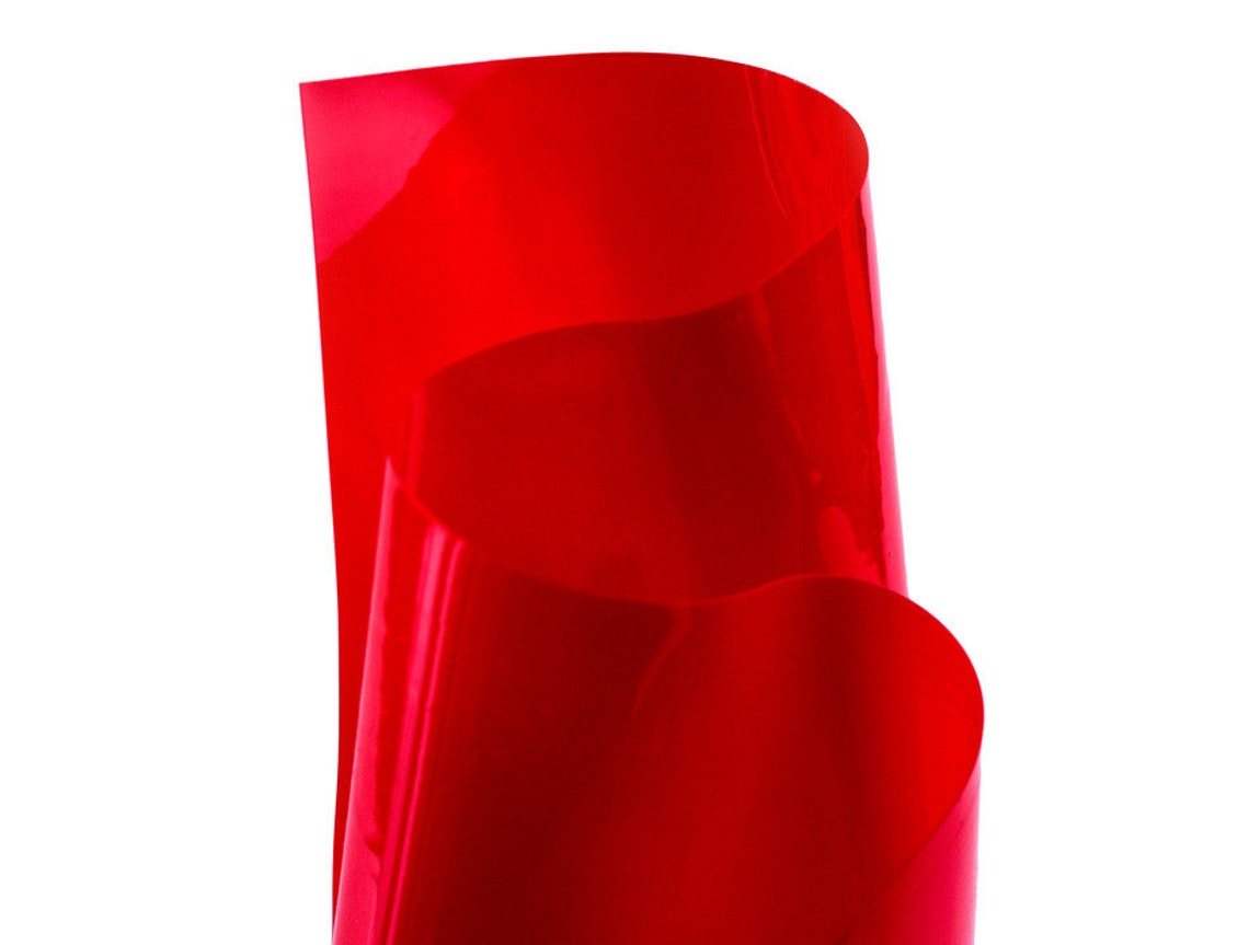 Red Transparent Vinyl / PVC Material - Etsy
