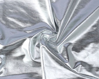 Metallic Foil Spandex: Royal Blue | Etsy