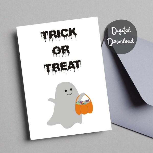 Funny Halloween Card - Etsy