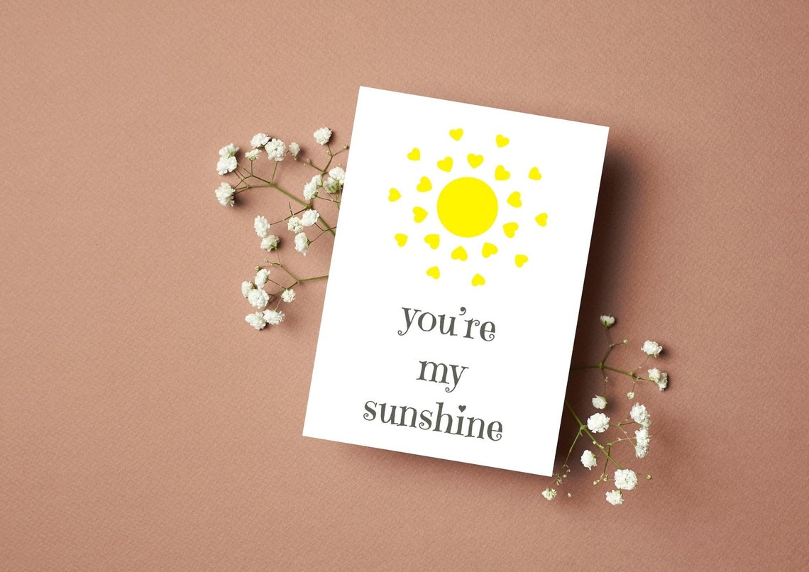 Digital Love Card Printable Greeting Card Digital Download Love Card ...