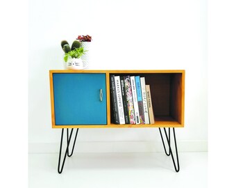 Blue Media Console - Etsy