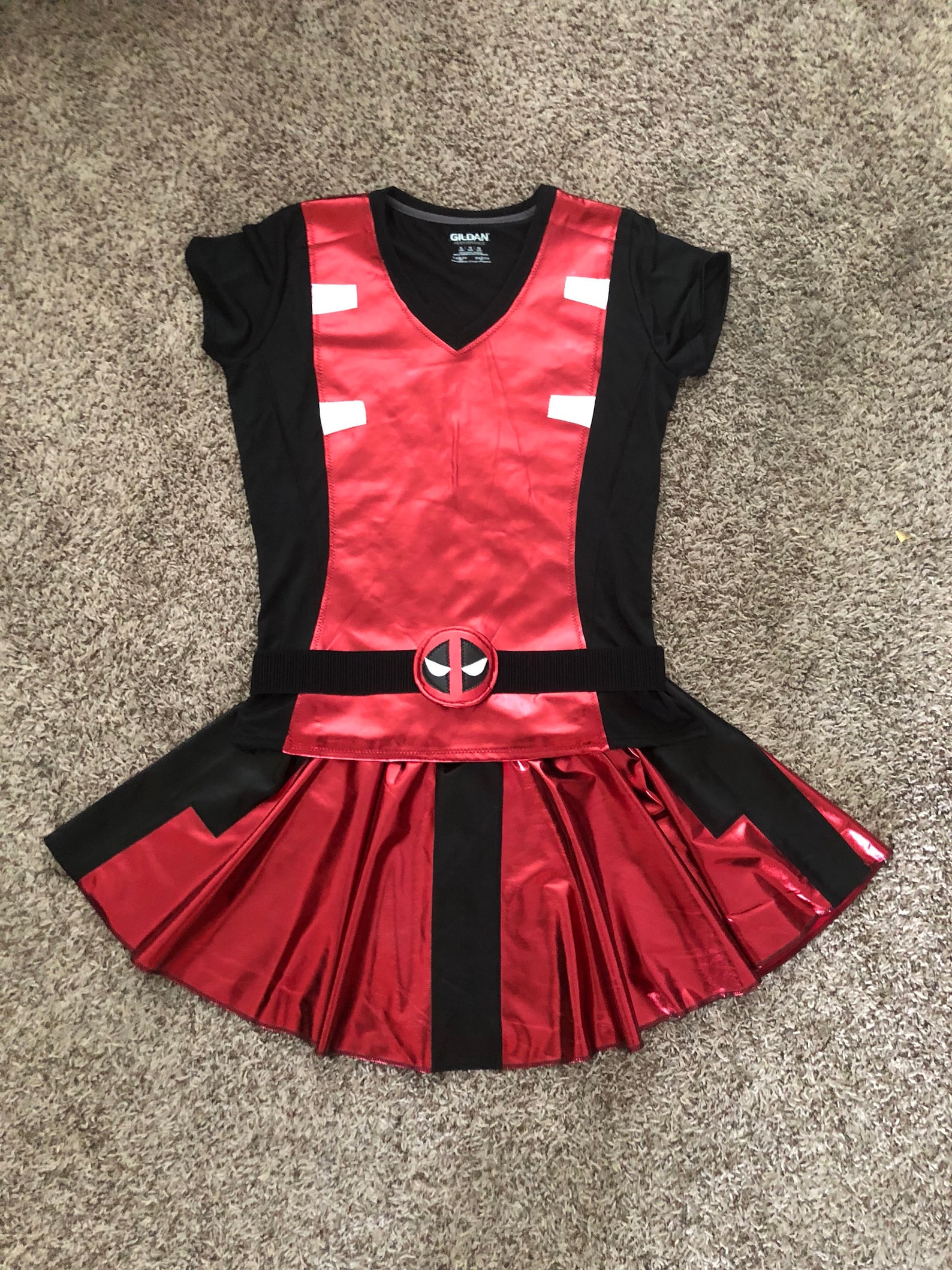 Deadpool Superhero Inspired Running Outfit Costume Performance | Etsy