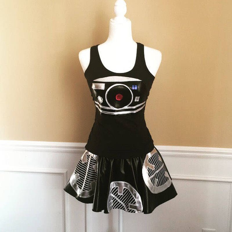 Robot Dress - Etsy