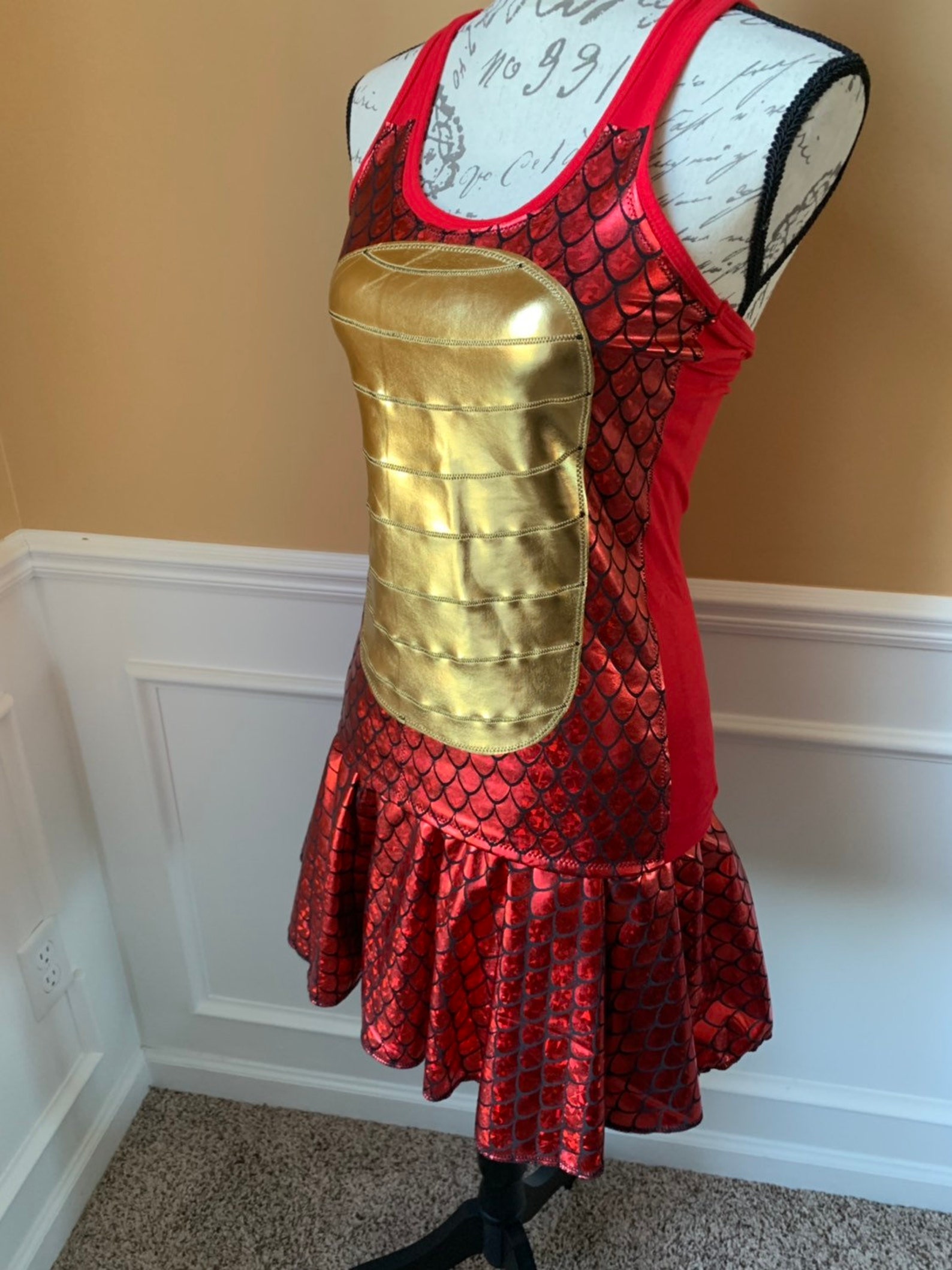 Mushu Mulan Inspired Running Performance Fabric Costume - Etsy