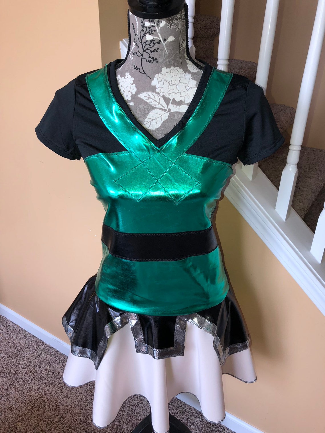 Mulan Warrior Inspired Running Performance Fabric Costume Skirt/costume ...