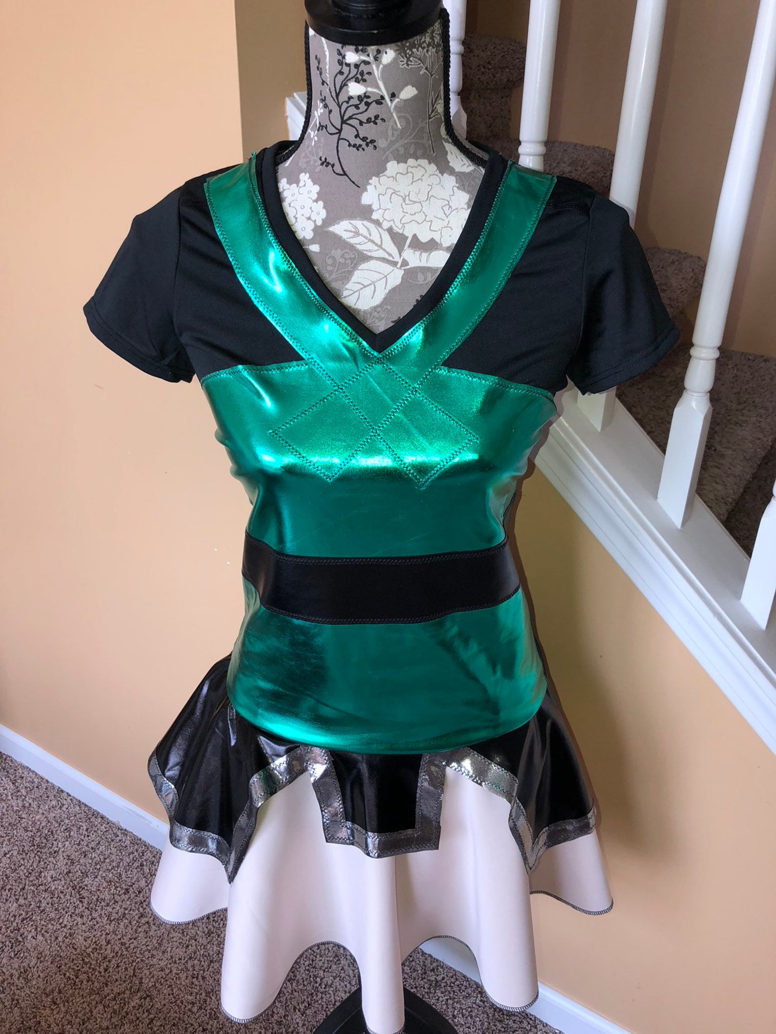 Mulan Warrior Inspired Running Performance Fabric Costume Skirt/costume ...
