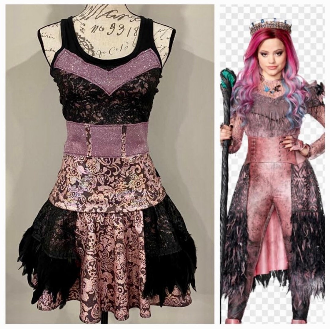 Audrey Queen of Mean Decendants Villain Inspired Running Circle Skirt ...