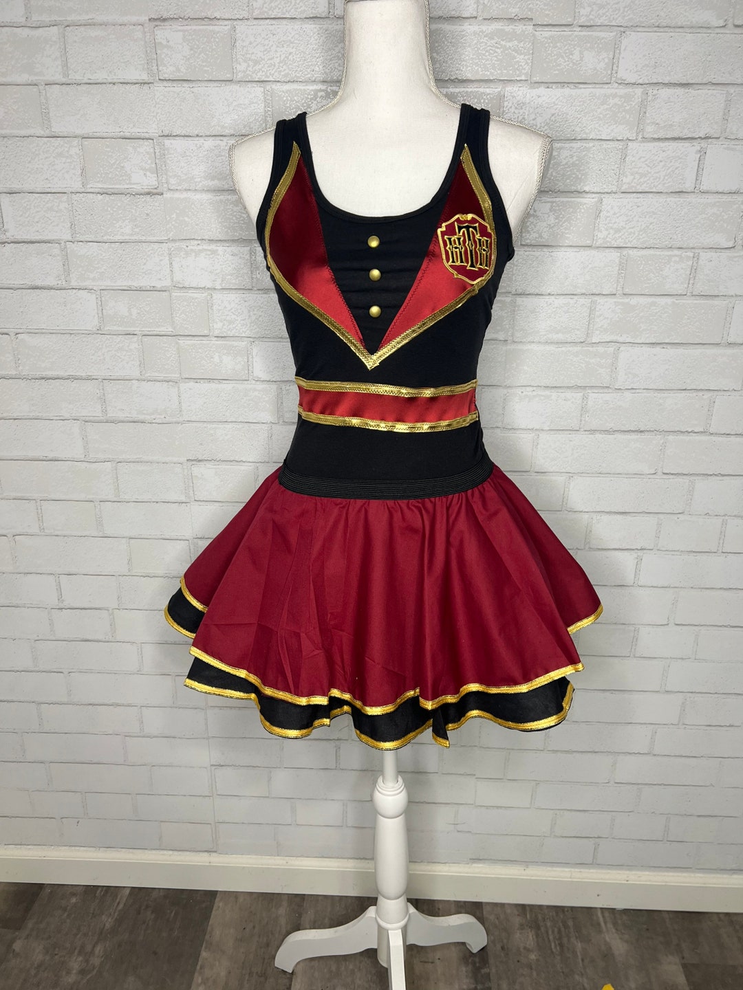Tower Hotel BELL HOP Costume/running Outfit Racer Back Tank and Skirt ...