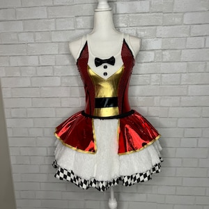 Wonderland White Rabbit Inspired Running Skirt Costume Tank/skirt - Etsy