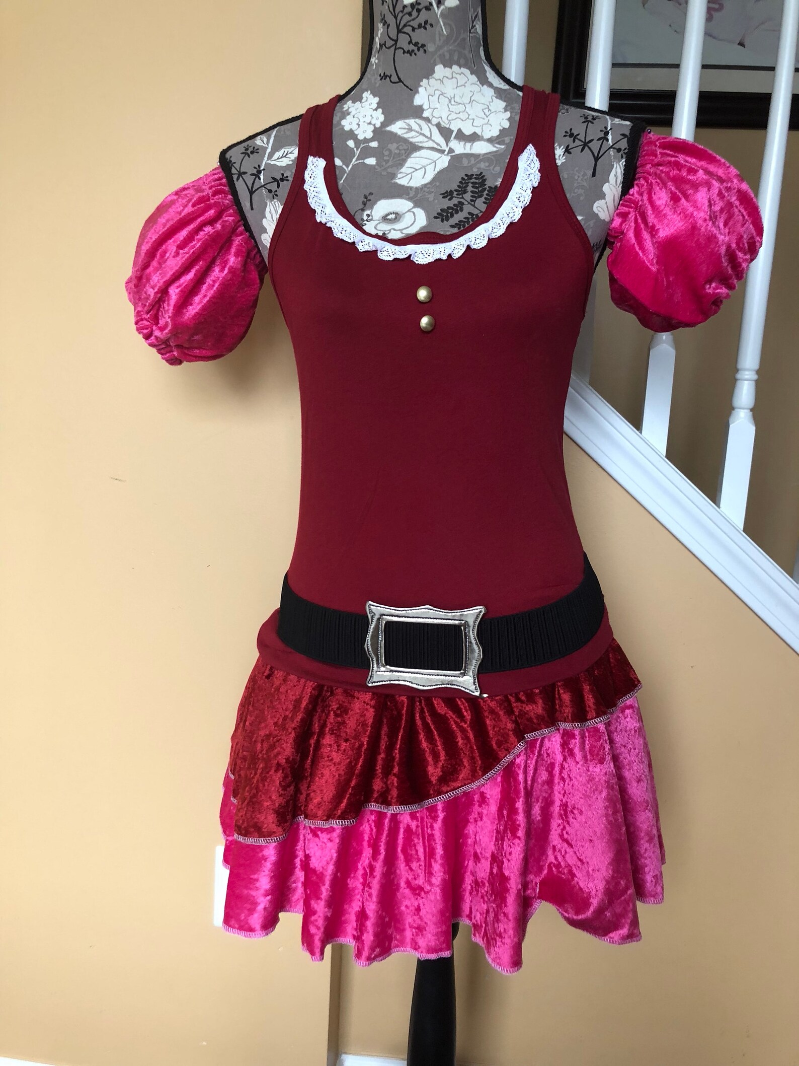 Red Redheaded Pirate of the Caribbean Inspired Running Costume - Etsy