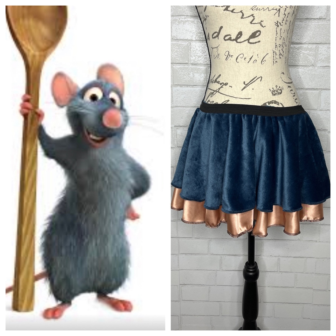 Remy Chef Paris Inspired Running Costume Skirt/tank Top - Etsy