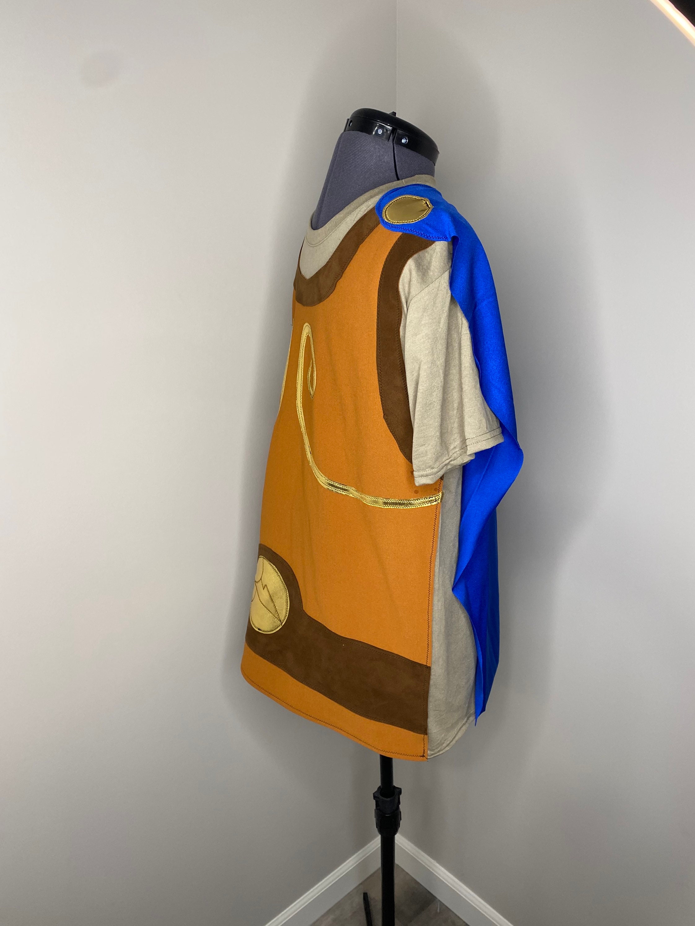 MENS Hercules With Cape Performance Costume/ Performance Tee - Etsy