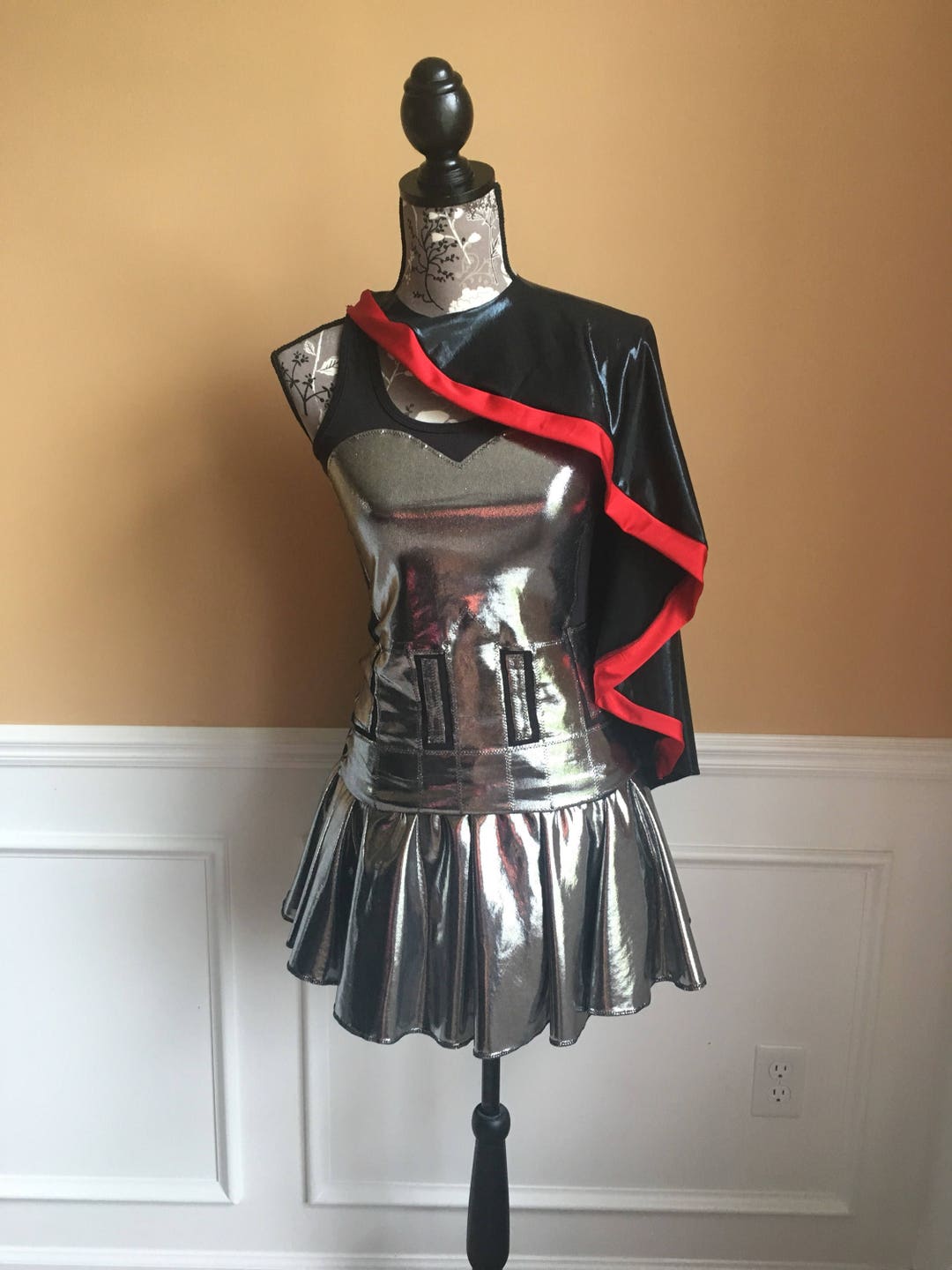 Captain Silver Troop Performance Running Costume Cape Only - Etsy