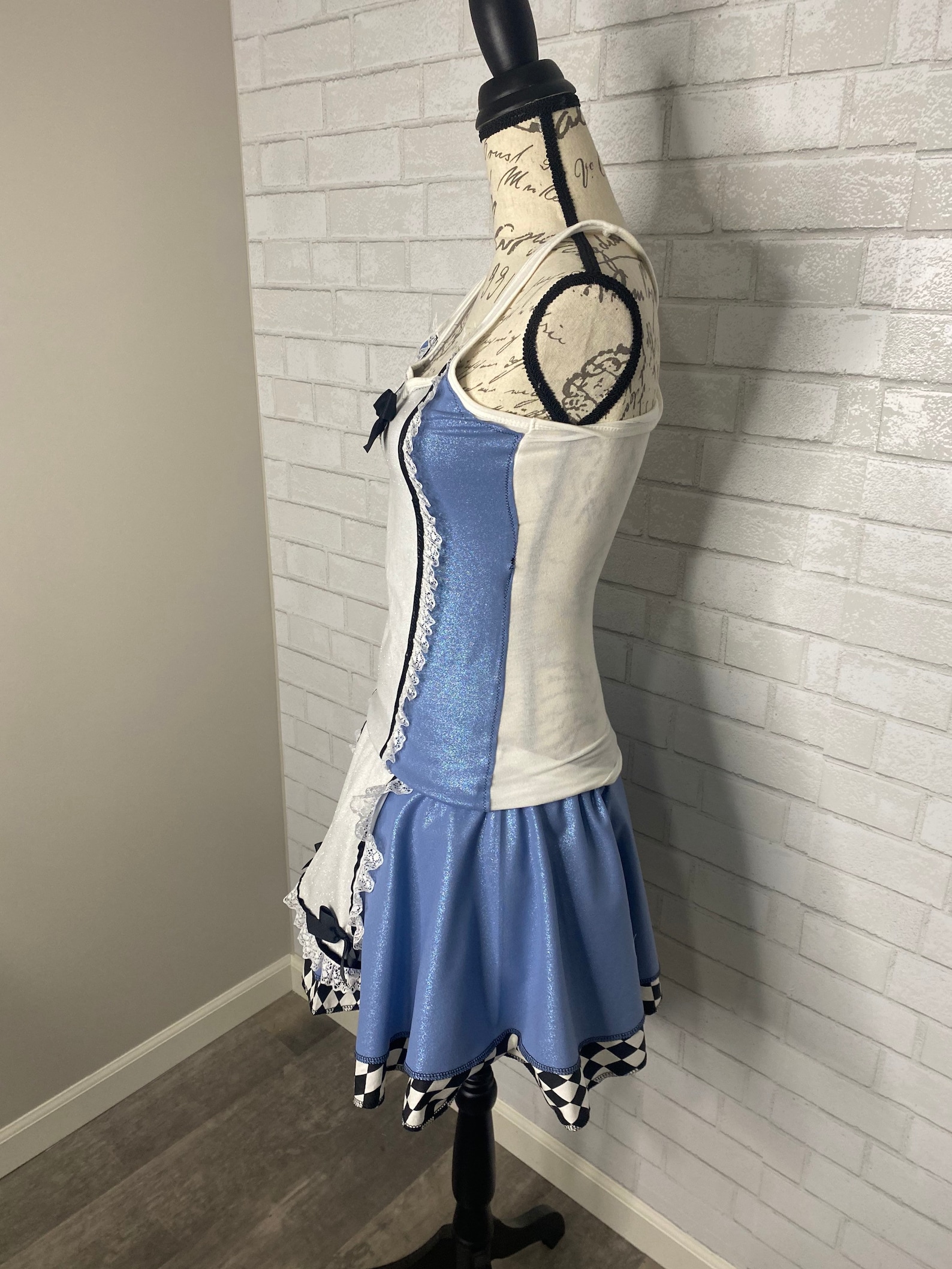 Bling Alice in Wonderland Dress Inspired Running Complete - Etsy