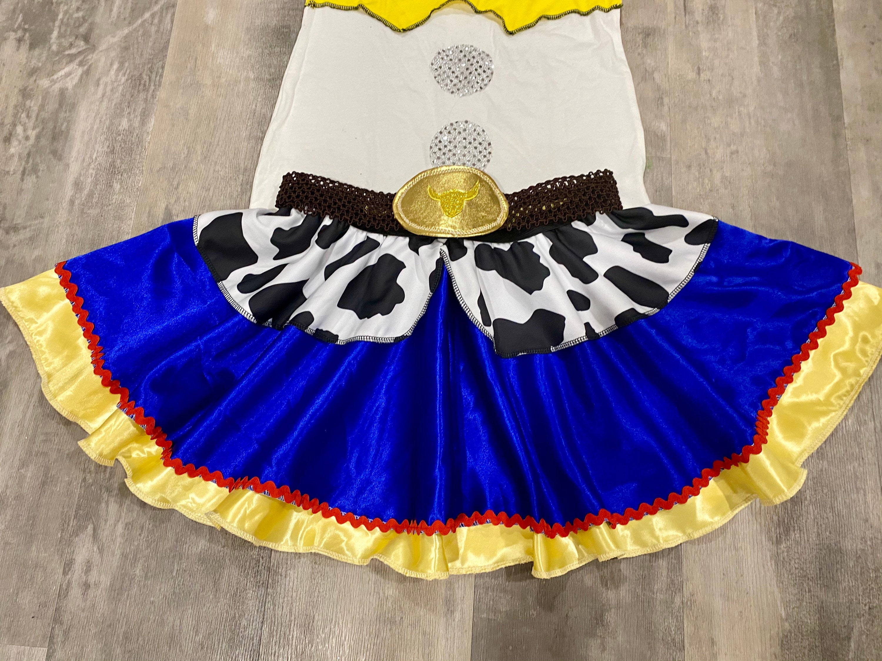 JESS Cow Girl Inspired Cowboy/cowgirl Running Costume/outfit/skirt/tank ...