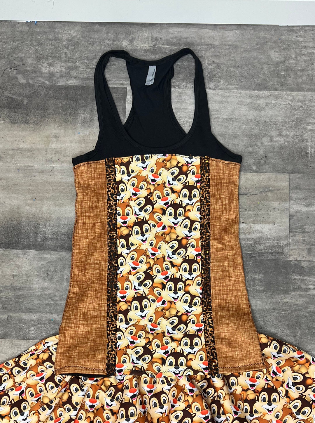 Chip Dale Chipmunks Ladies Running TANK TOP - Etsy