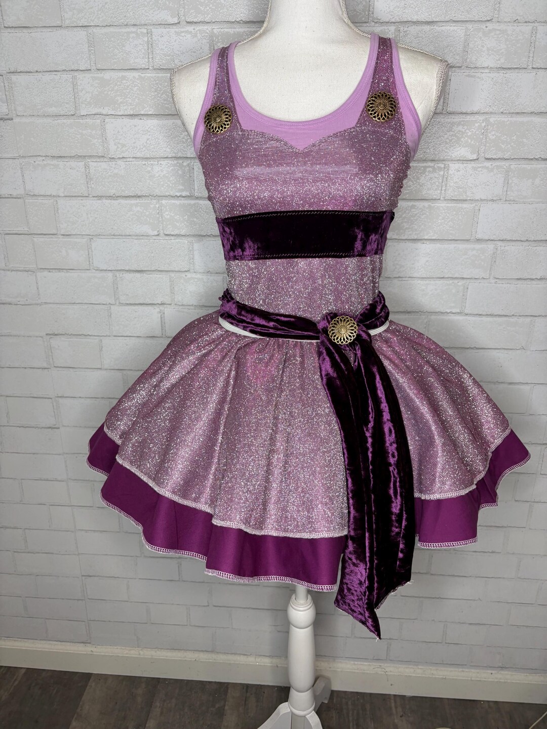 Meg Hercules Inspired Purple Running Costume - Etsy