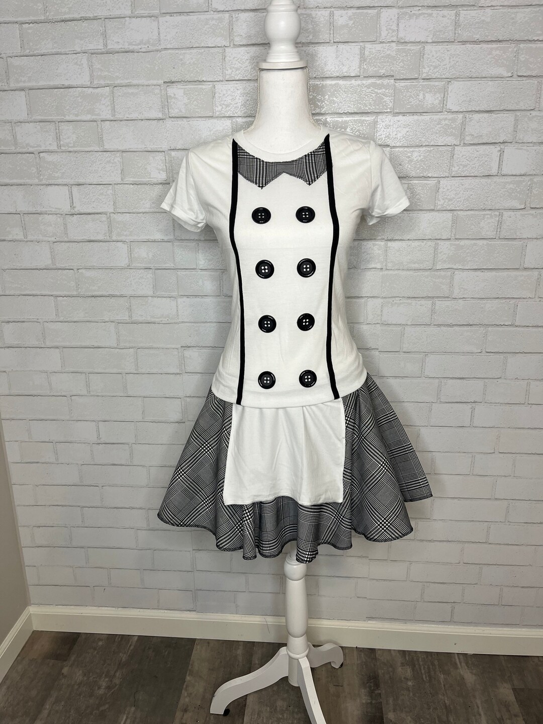 Remy Chef Paris Inspired Running Costume Skirt/performance Tee - Etsy