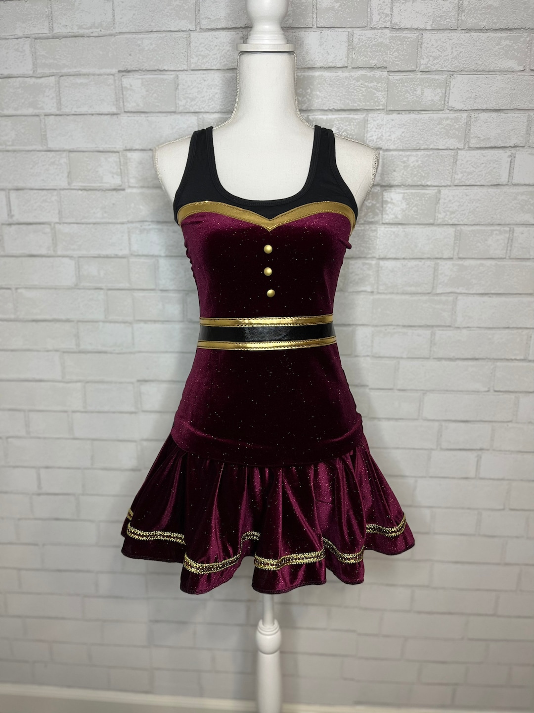 Tower Hotel BELL HOP Costume/running Outfit Racer Back Tank and Skirt ...