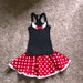 Mini Lady Mouse Inspired Running Skirt Costume Tank/skirt - Etsy