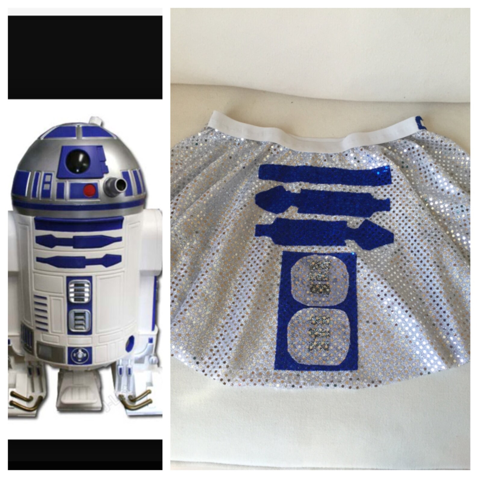 Droid Inspired Running Costume Outfit Skirt/tank Top - Etsy
