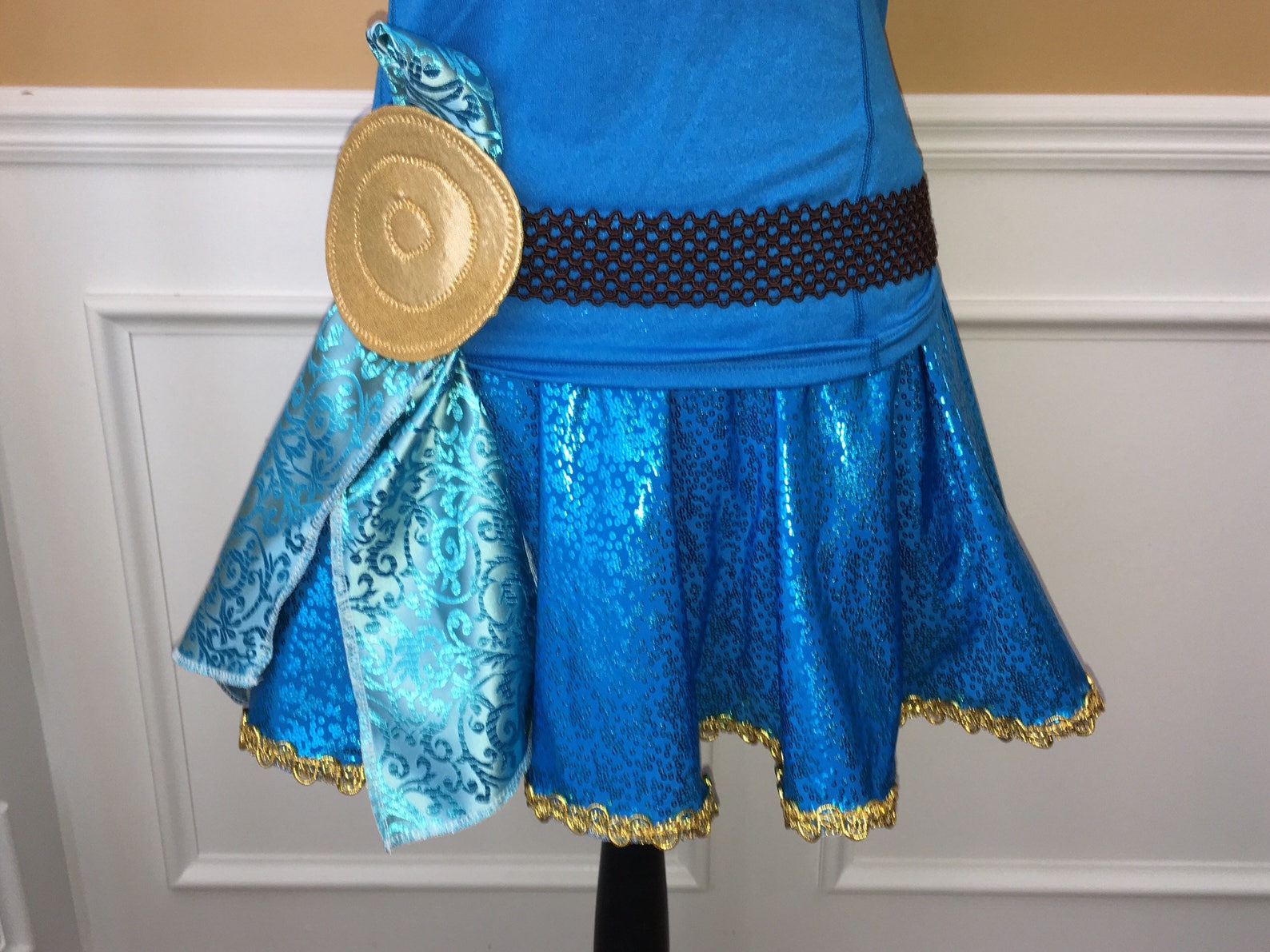 Merida Inspired Running Complete Outfit / Skirt / Costume - Etsy