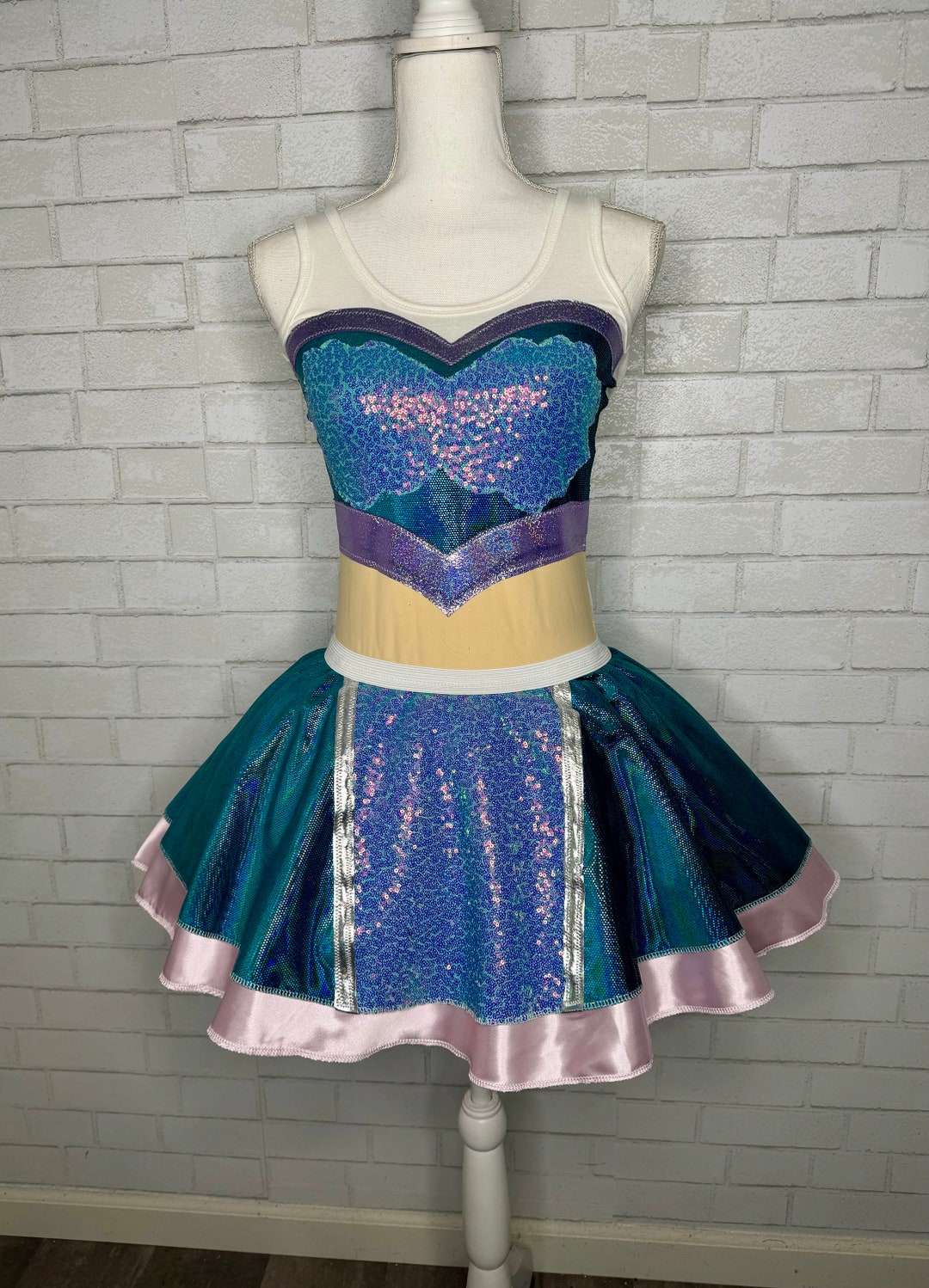 Mermaid Inspired Cosplay Running Costume Under the Sea - Etsy