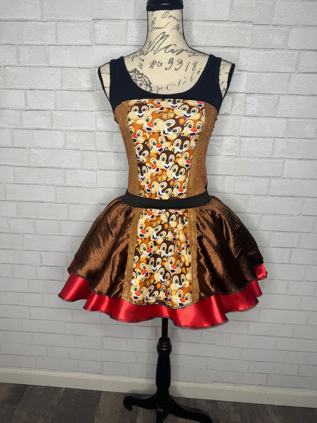 Chip Dale Chipmunks Inspired Ladies Running Costume - Etsy