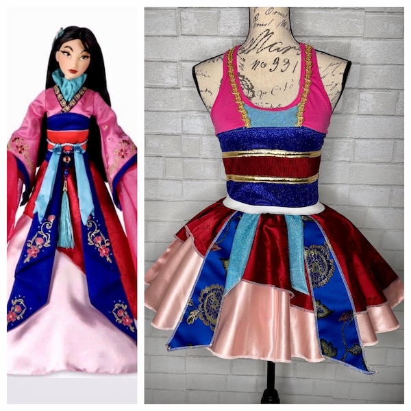 Mulan Costume - Etsy
