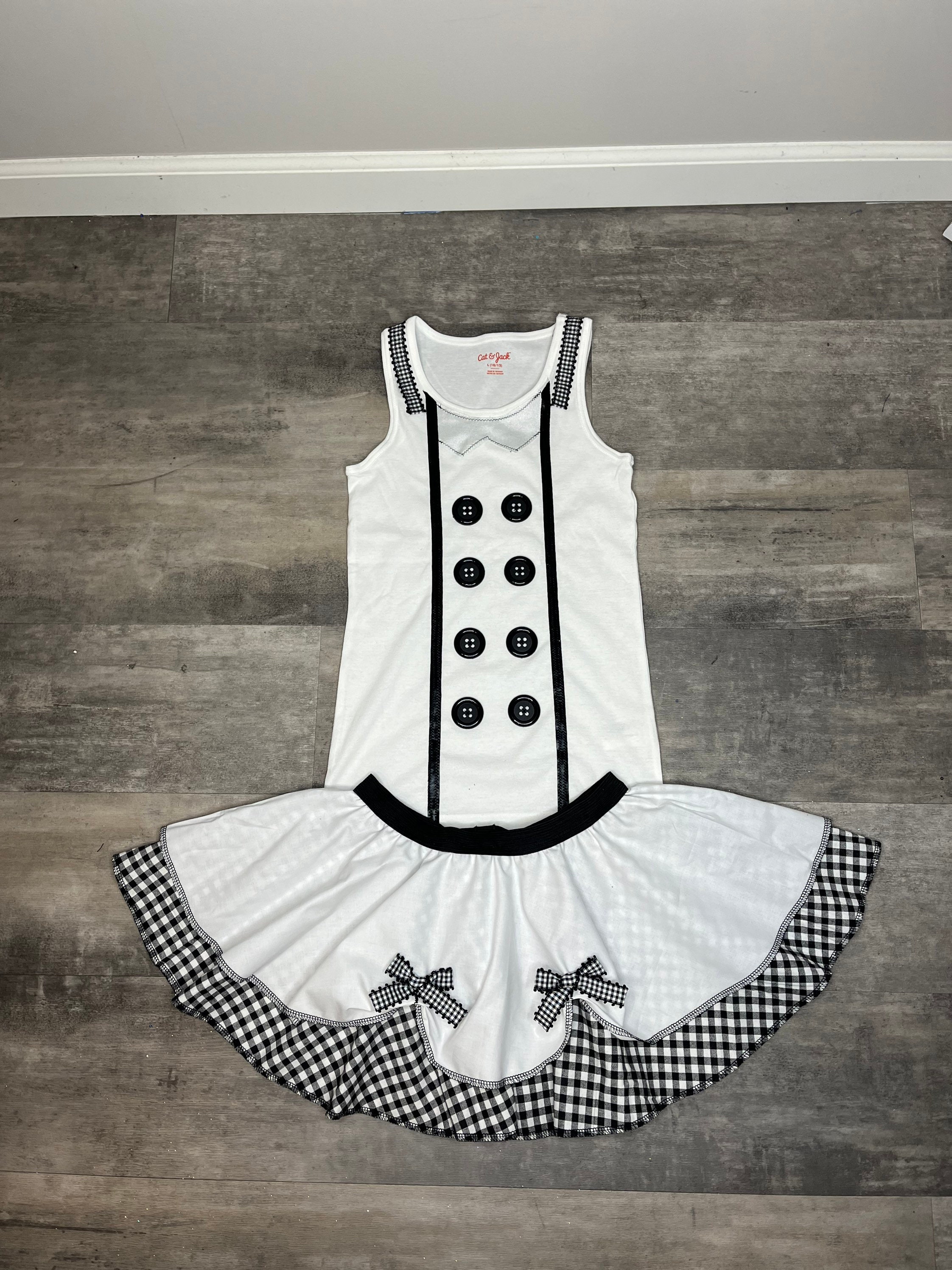 KIDS Remy Chef Inspired Running Costume Skirt/tank Top - Etsy