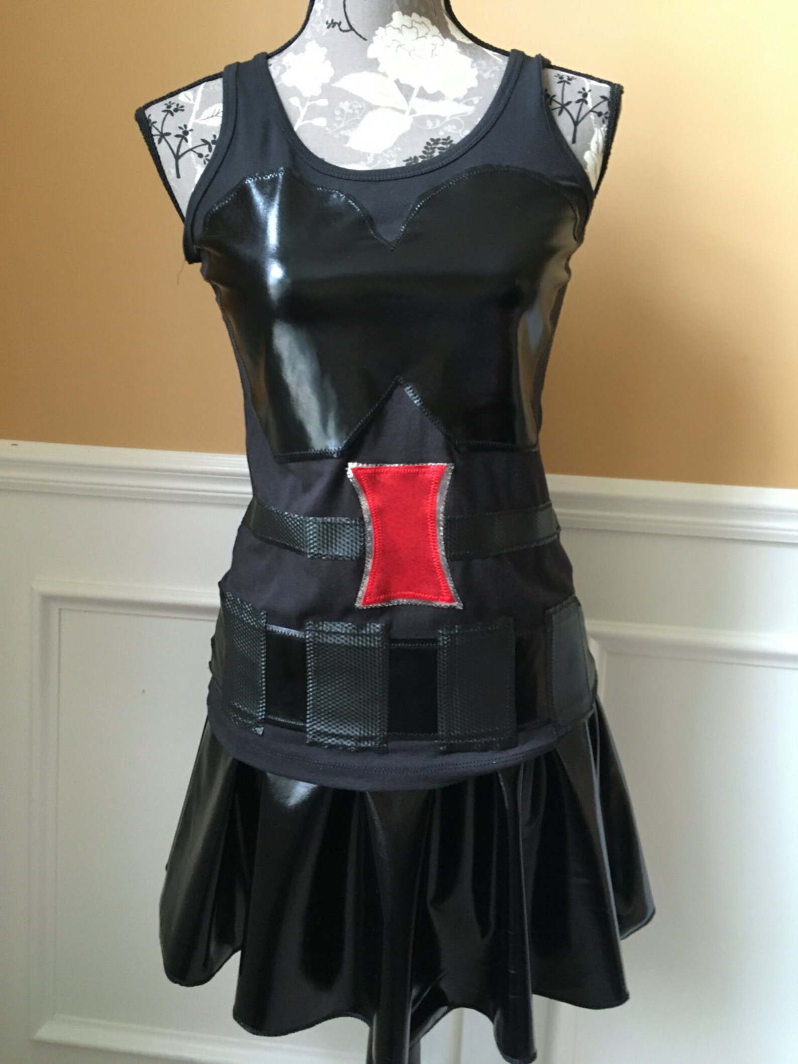 Black Widow Spider Black Superhero Running Costume Outfit - Etsy