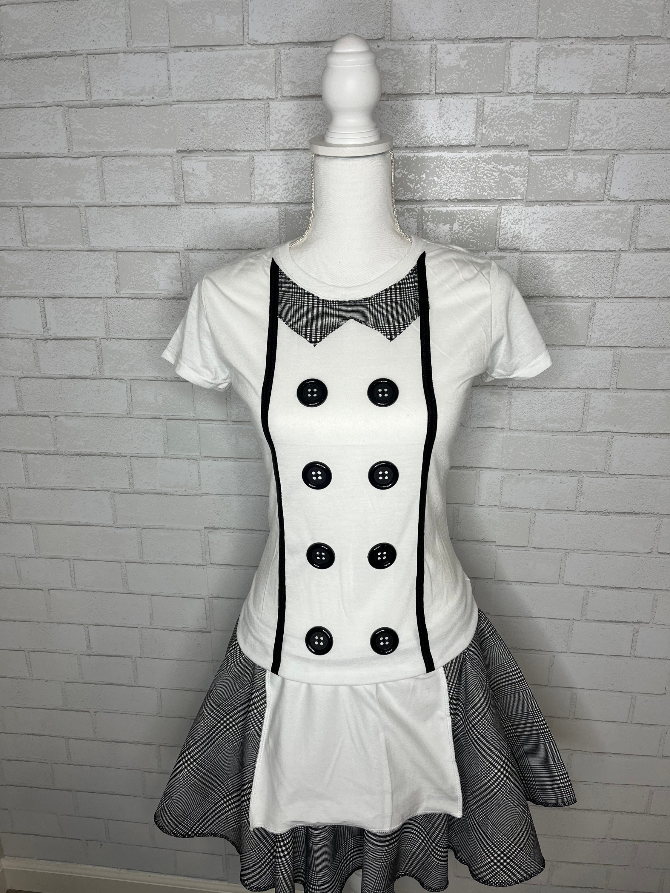 Remy Chef Paris Inspired Running Costume Skirt/performance Tee - Etsy