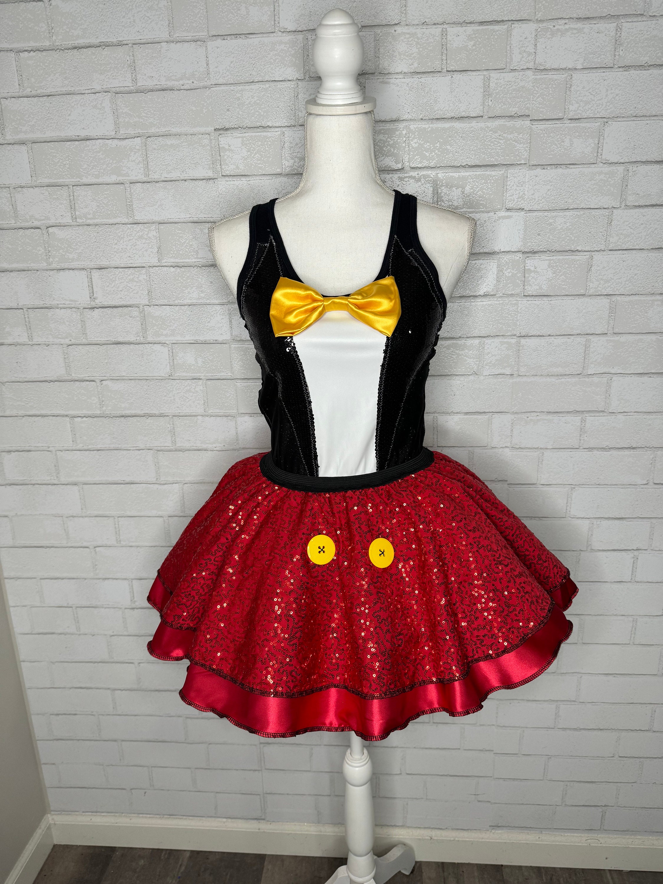 Mick Mouse Inspired Running Cosplay Costume - Etsy