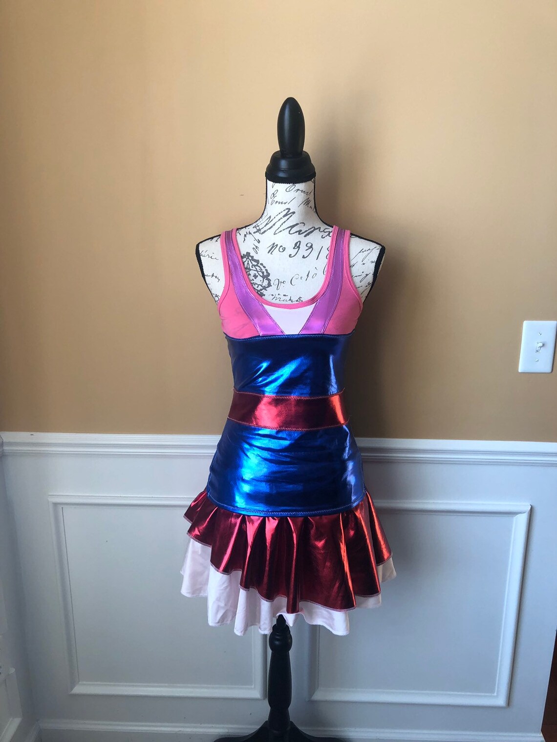 Mulan Pink Inspired Running Performance Fabric Costume Skirt/costume ...