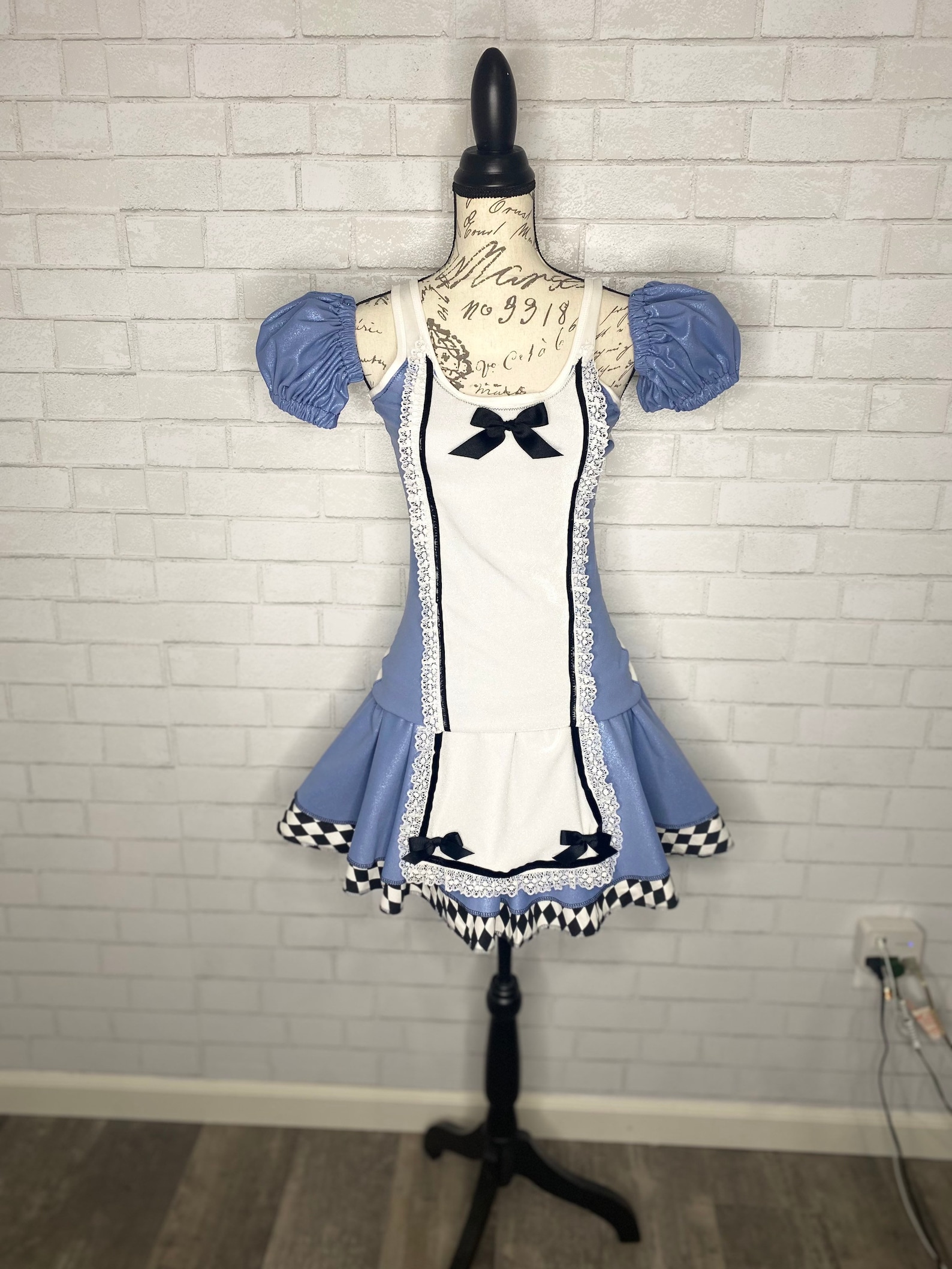Bling Alice in Wonderland Dress Inspired Running Complete - Etsy