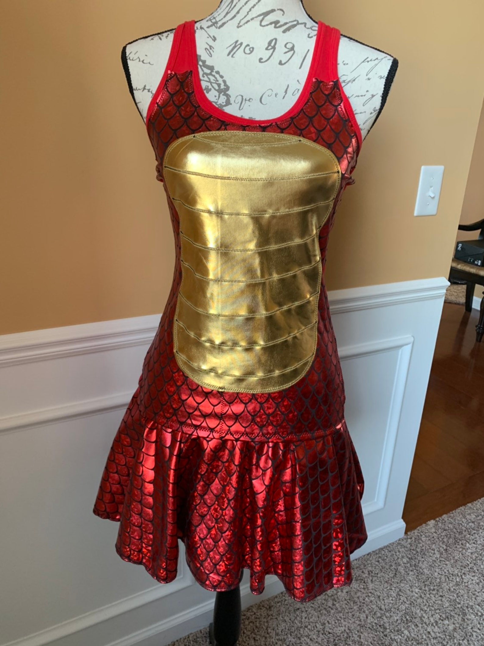 Mushu Mulan Inspired Running Performance Fabric Costume - Etsy