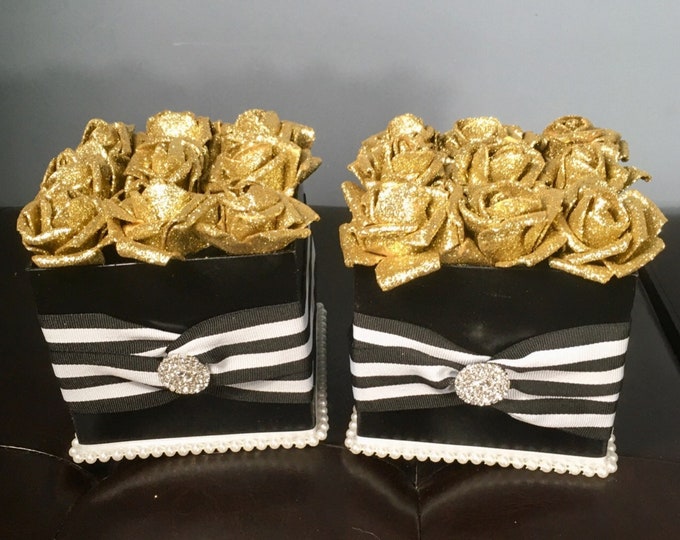 PARIS THEME CENTERPIECE, Paris Home Decor, Paris Bedroom Decor, Gold ...