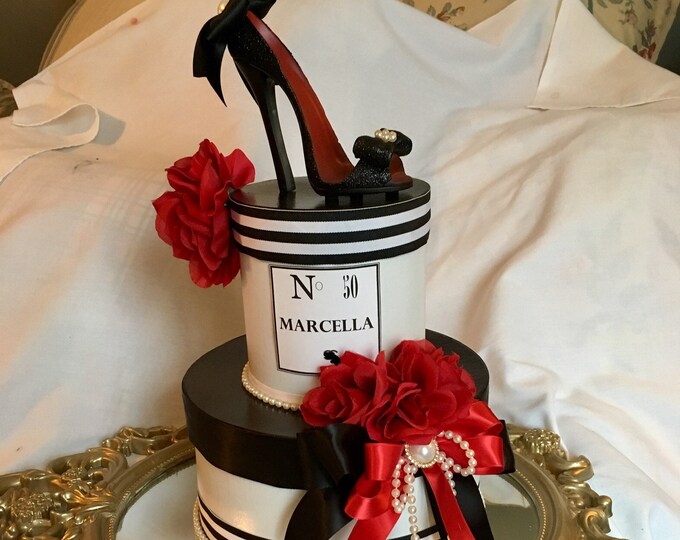 HIGH HEEL SHOE Centerpiece, Paris Theme Birthday, Paris Theme Sweet 16 ...