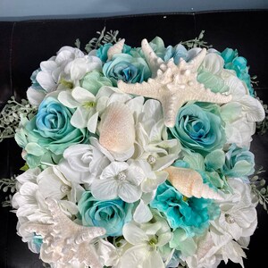 SEASHELL CENTERPIECE, Beach Wedding Centerpiece, by the Sea Shore Theme ...