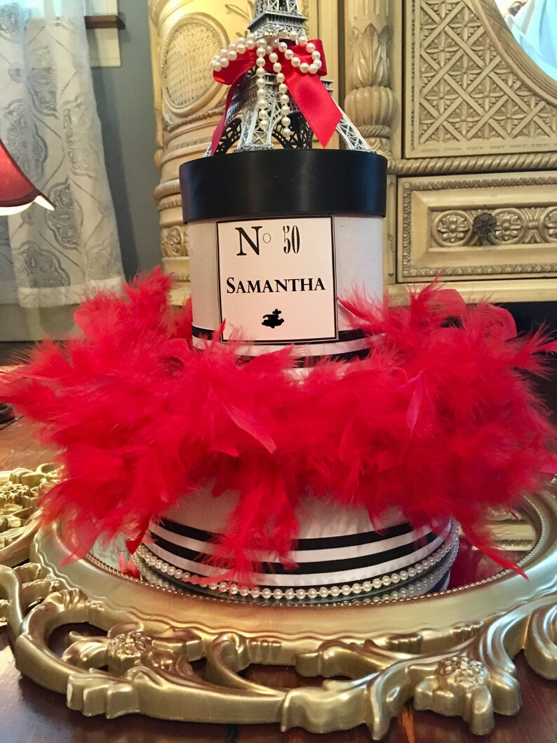 Paris Party Centerpiece, Parisian Theme Birthday, Paris Theme ...