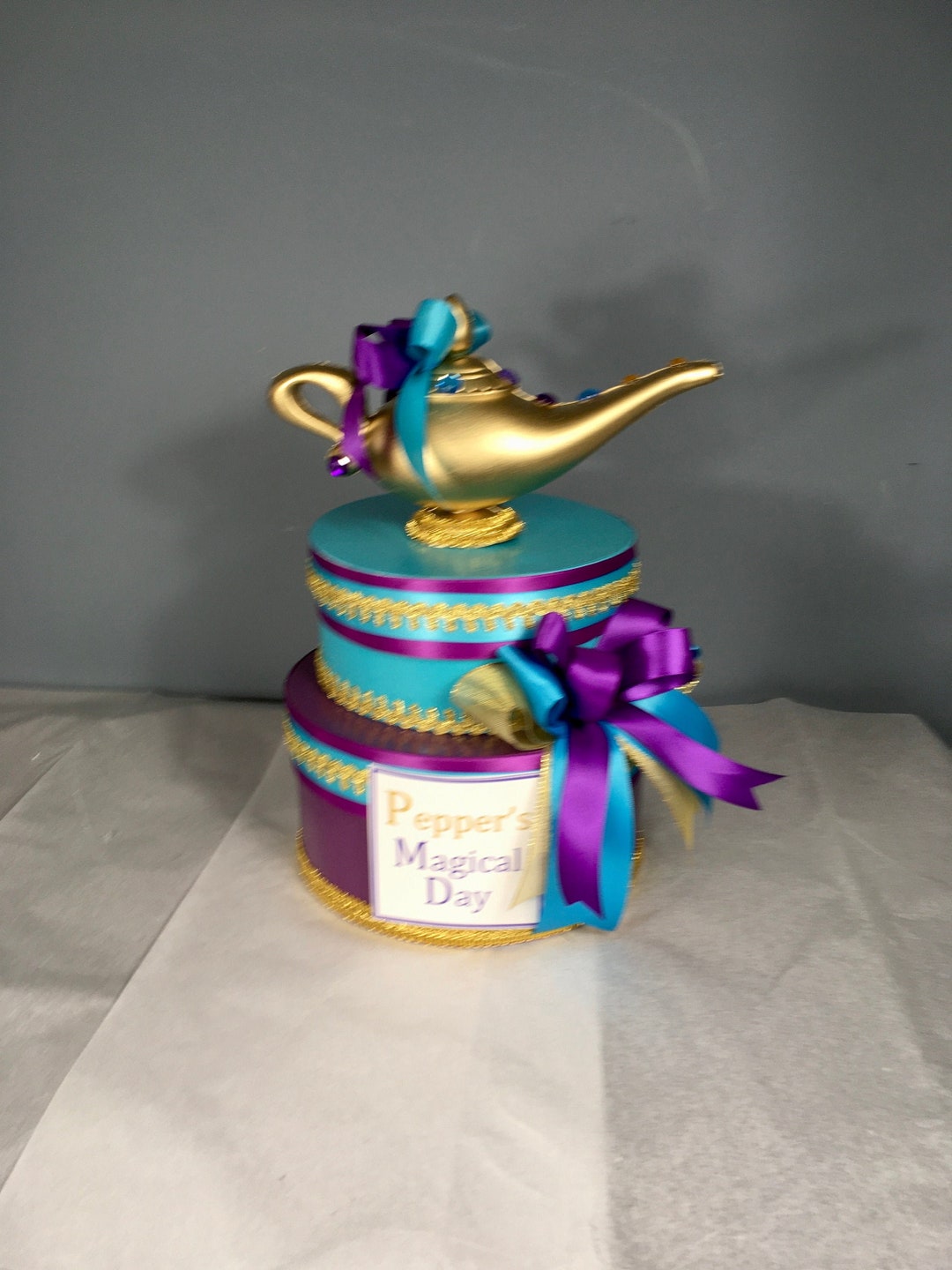 GENIE LAMP CENTERPIECE, Arabian Nights Party, Moroccan Birthday Party ...
