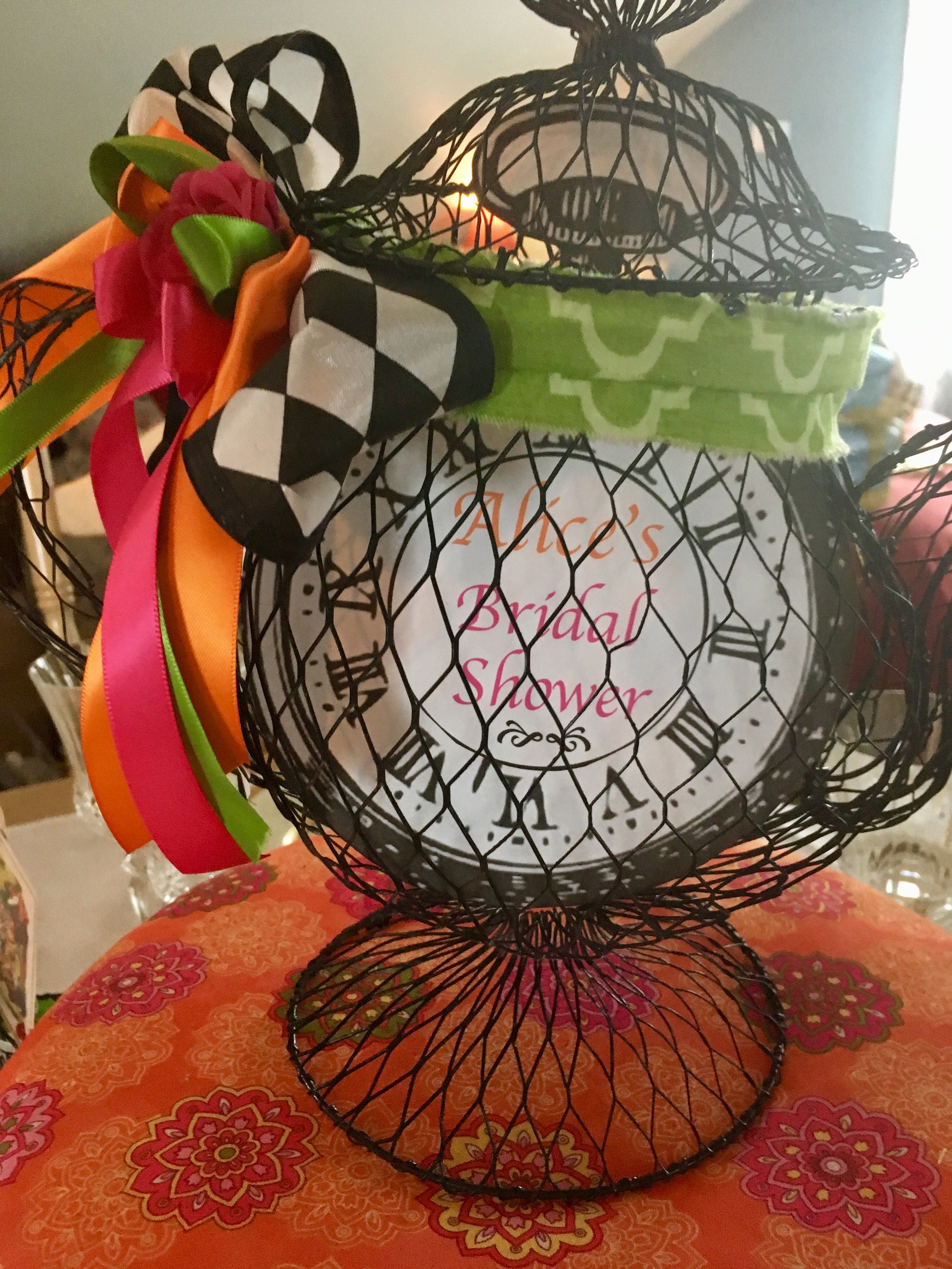 Alice in Wonderland centerpiece, Mad hatta centerpieces, mad hatta ...