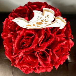 CONFIRMATION CENTERPIECE, Dove Wedding Centerpiece, Confirmation Decor ...