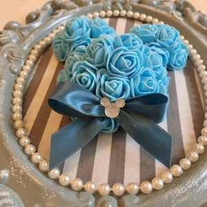 MICKEY HOME DECOR, Minnie Wall Hanging, Blue Mickey Decor, Baby Boy ...