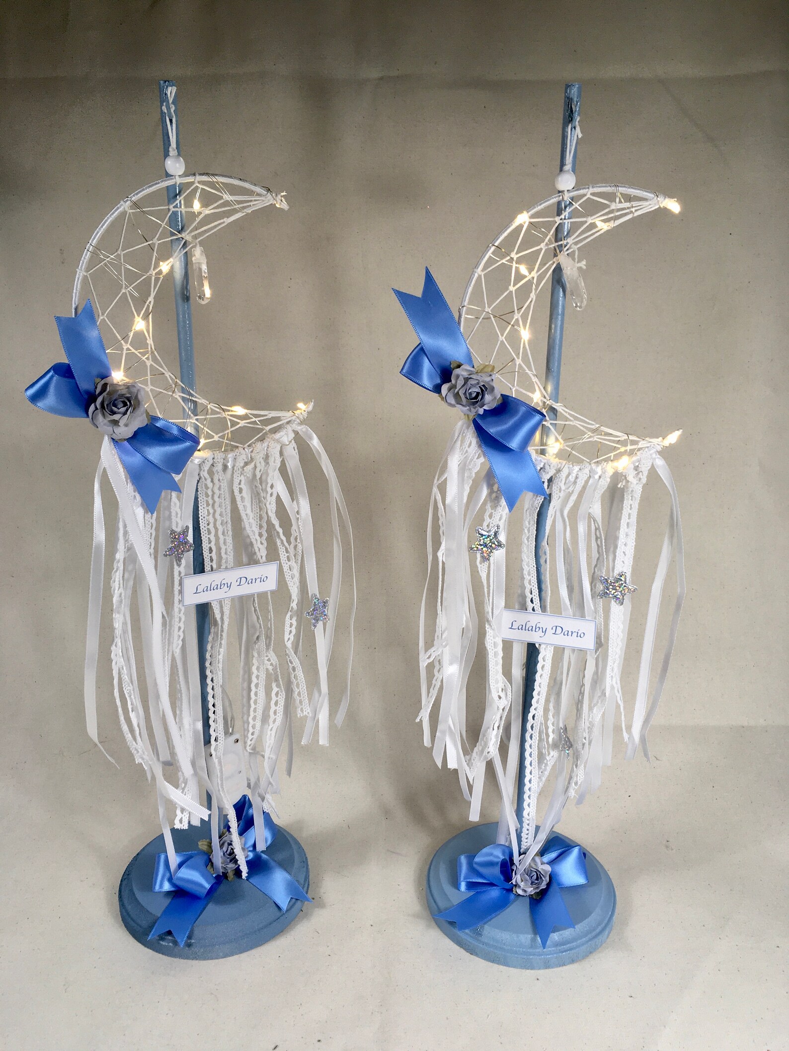 2pc. MOON BABY SHOWER Centerpiece Stars and Moon Centerpiece | Etsy