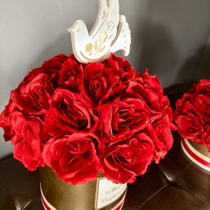 CONFIRMATION CENTERPIECE, Dove Wedding Centerpiece, Confirmation Decor ...